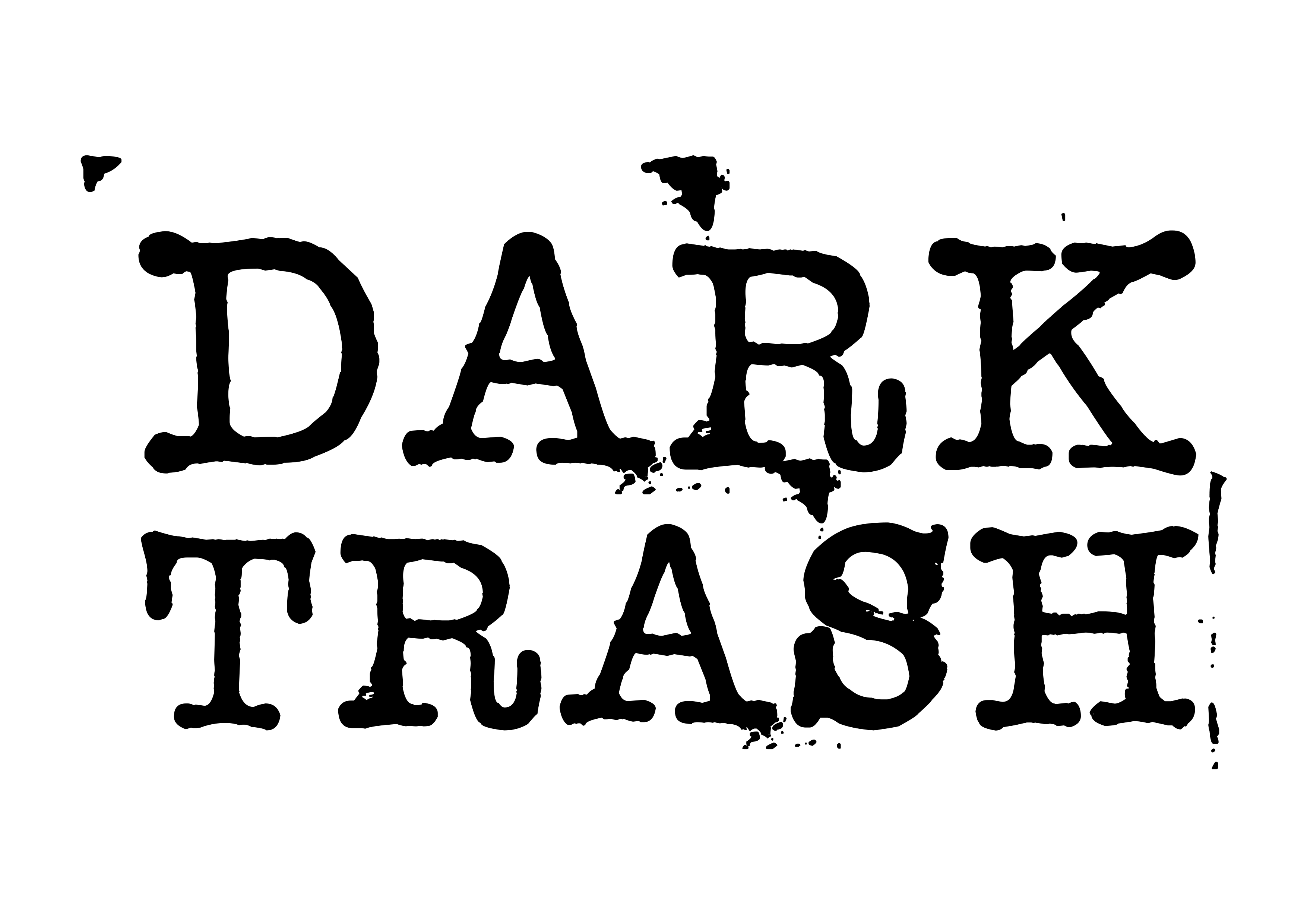 DARK TRASH